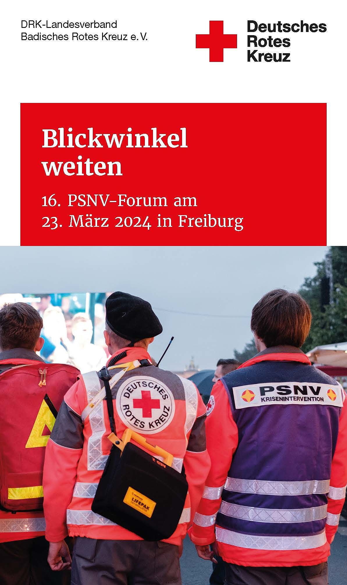 Psychosoziale Notfallversorgung - DRK LV Badisches Rotes Kreuz